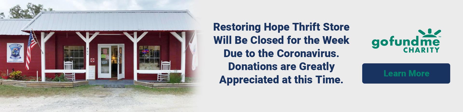 Restoring Hope Thrift Store | Benefiting Combat Veterans